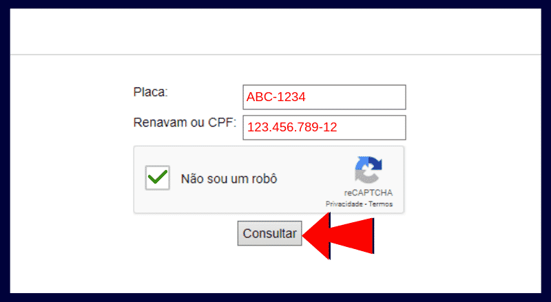 Detran RO - Rondônia - Consulta de Pontos da CNH, Multas e IPVA